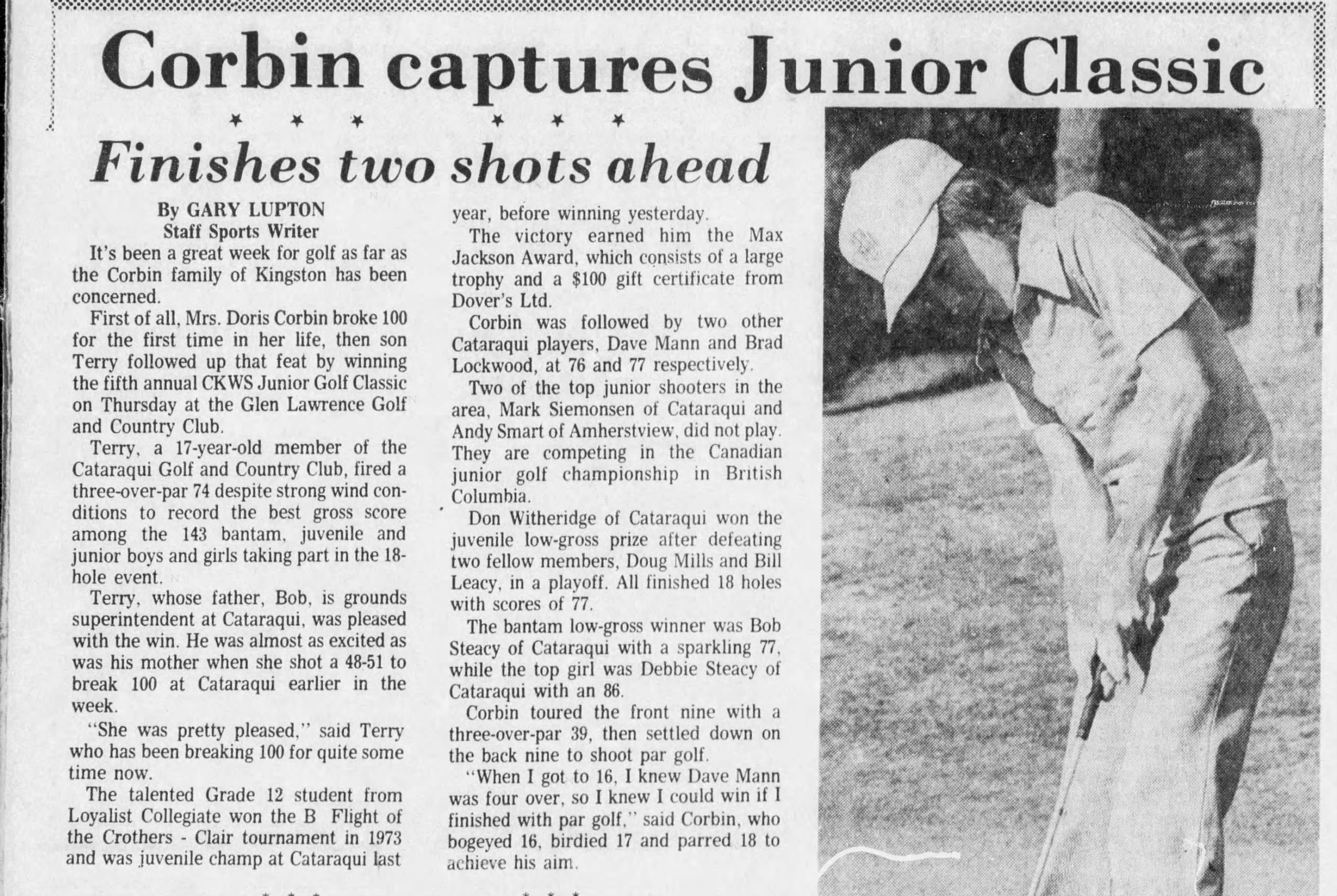 Max Jackson CKWS Junior Golf Classic | KTown Sports Blog